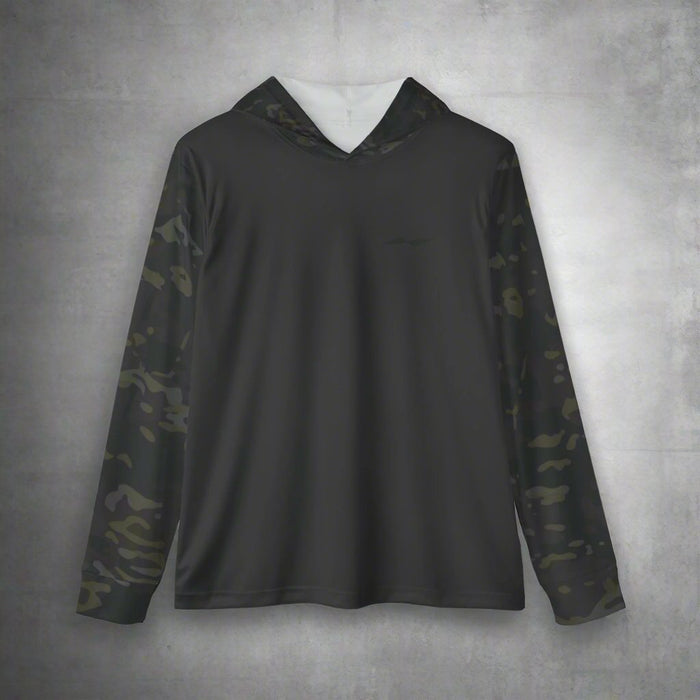 Multicam Blackout Contrast Sleeve Warmup Hoodie